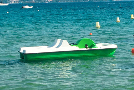 Location de pédalos au départ de la plage Tahiti à Ajaccio